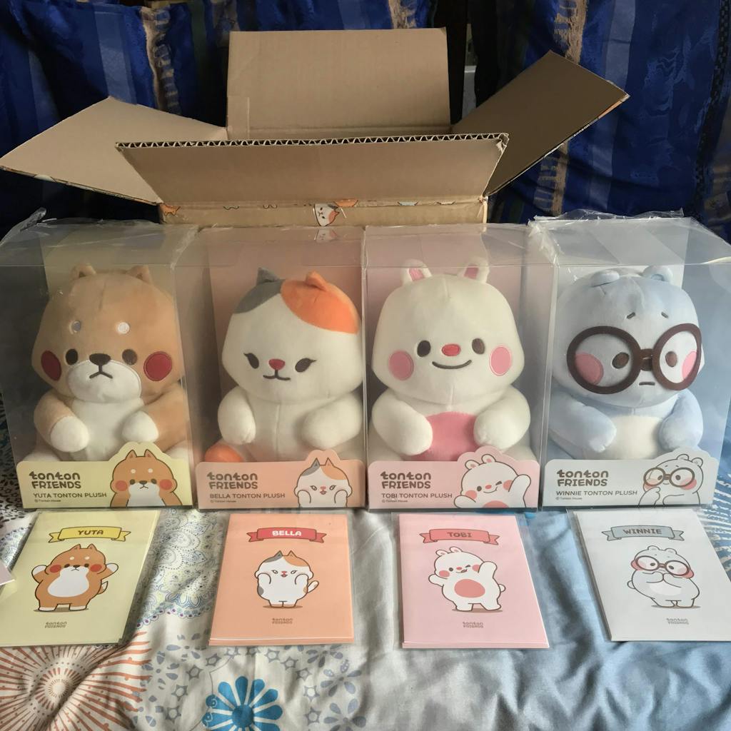 Tonton Friends Tonton Plush Set – Tonton Forest